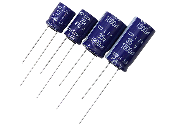 ELZA Miniature Aluminum Electrolytic Capacitors - Chemi-Con | Mouser