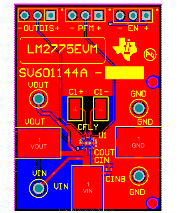LM2775EVM Charge Pump Boost Evaluation Module - TI | Mouser