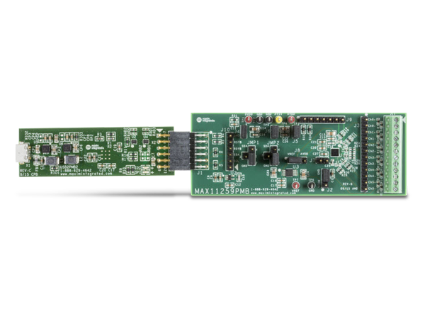 MAX11259SYS1 ADC Evaluation Module System - Analog Devices / Maxim Integrated | Mouser