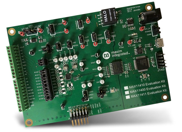 MAX11410EVKIT Evaluation Kit - Analog Devices / Maxim Integrated | Mouser