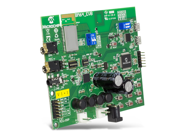 BM64 Bluetooth Audio Evaluation Boards - Microchip Technology | Mouser