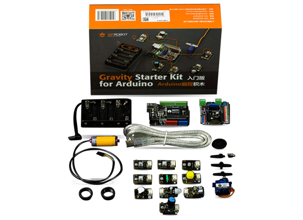 Gravity Starter Kit For Arduino Dfrobot Mouser 