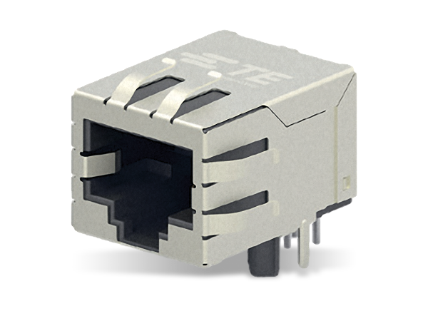 Industrial RJ45 Jacks with Integrated Magnetics - TE | Mouser