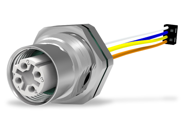 M12 PCB Railway Connectors - TE | Mouser