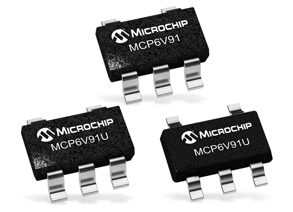 MCP6V91 Operational Amplifiers - Microchip Technology | Mouser