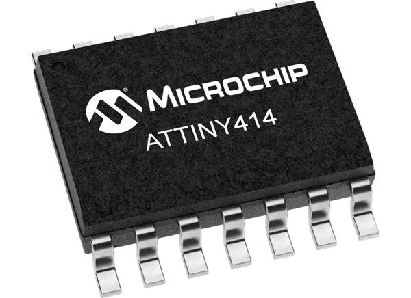 ATtiny414 8-Bit Microcontrollers - Microchip Technology | Mouser