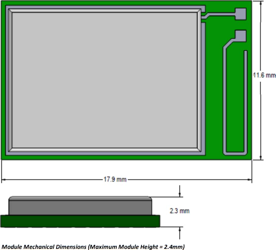 SaBLE-x-R2 Bluetooth 5 Low Energy Module - Laird Connectivity | Mouser