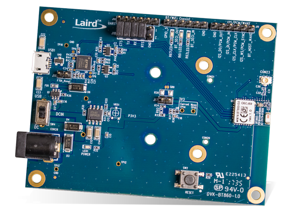 DVK-BT860 BLUETOOTH® 4.2 Development Kit - Laird Connectivity | Mouser DVK-BT860 BLUETOOTH® 4.2 Development Kit - Laird Connectivity | Mouser