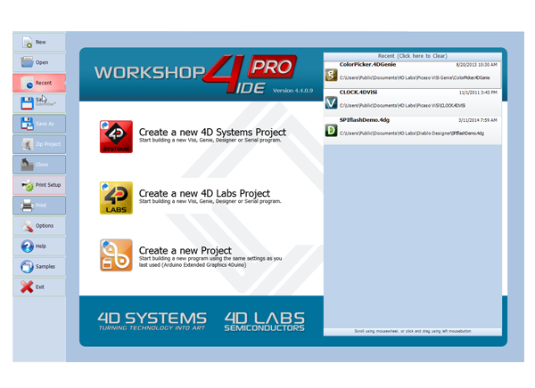 4D Workshop4 IDE PRO - 4D Systems | Mouser