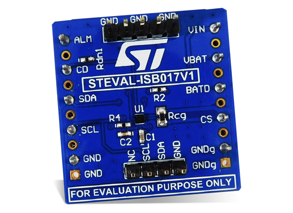 STEVAL-ISB017V1 STC3117 Evaluation Board - STMicro | Mouser