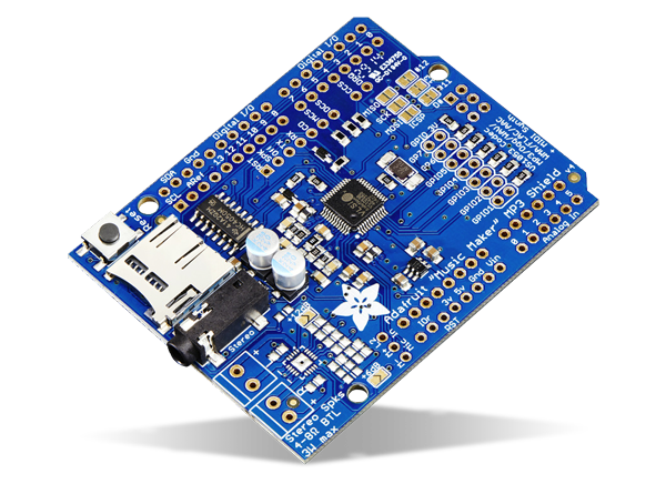 1790 Music Maker Shield for Arduino - Adafruit | Mouser