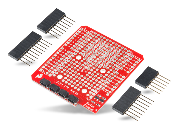Qwiic Shield for Arduino (DEV-14352) - SparkFun | Mouser