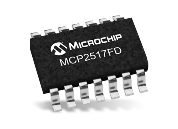 MCP2517FD External CAN FD Controller - Microchip Technology | Mouser
