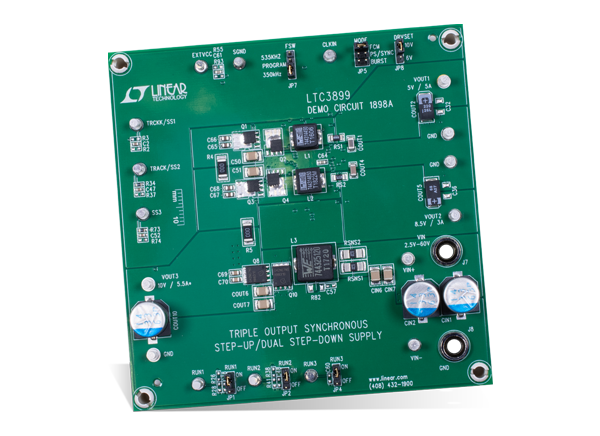 DC1898A Demo Board for LTC3899 DC/DC Controller - ADI | Mouser