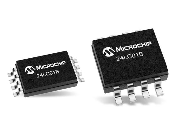 24AA01/24LC01B/24FC01 1K I2C Serial EEPROMs - Microchip Technology | Mouser