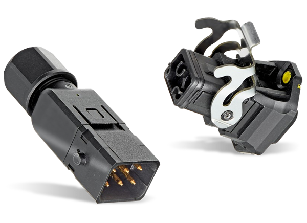 Han 1A Small, Lightweight, Industrial Connectors - HARTING | Mouser