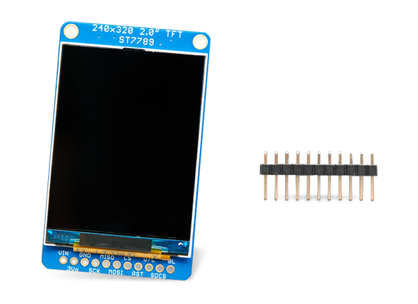 2.0" 320x240 Color IPS TFT Display - Adafruit | Mouser