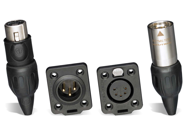 XLR TOP Heavy Duty Sealed Connectors - Neutrik | Mouser