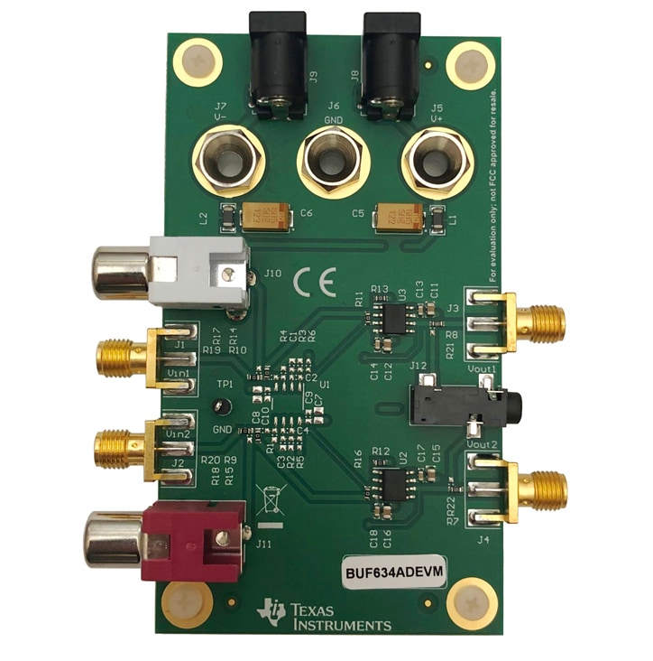 BUF634ADEVM Evaluation Module (EVM) - TI | Mouser