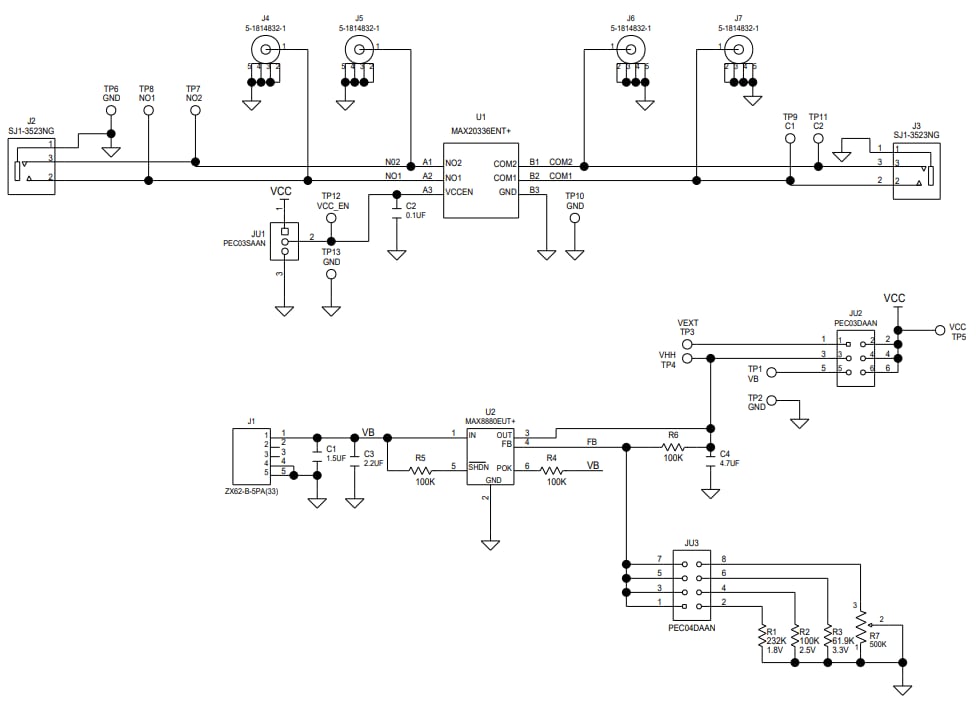 MAX20336EVKIT Evaluation Kit - Analog Devices / Maxim Integrated | Mouser