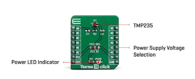 Thermo 16 Click - Mikroe | Mouser