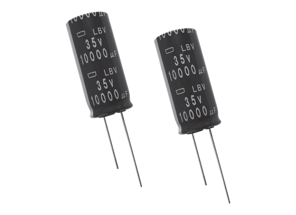 LBV Miniature Aluminum Electrolytic Capacitors - Chemi-Con | Mouser