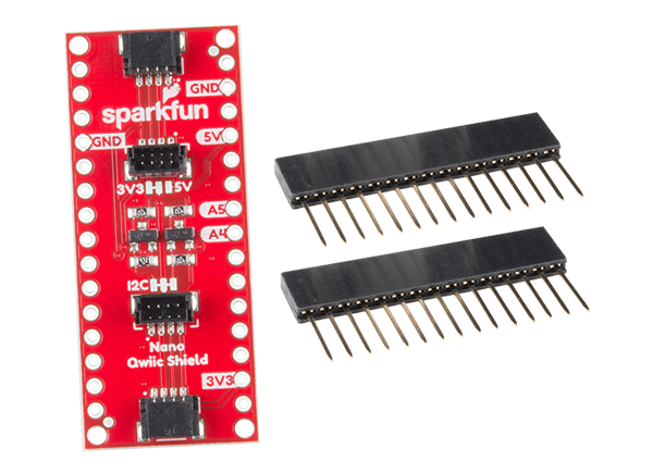 Dev 16789 Qwiic Shield For Arduino Nano Sparkfun Mouser