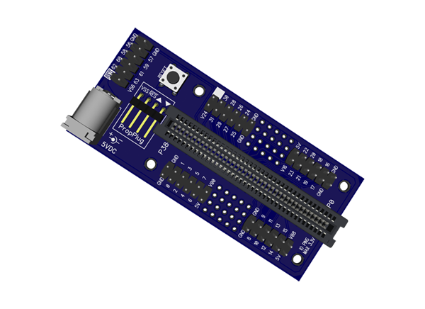 Propeller 2 Edge Mini Breakout Board - Parallax | Mouser