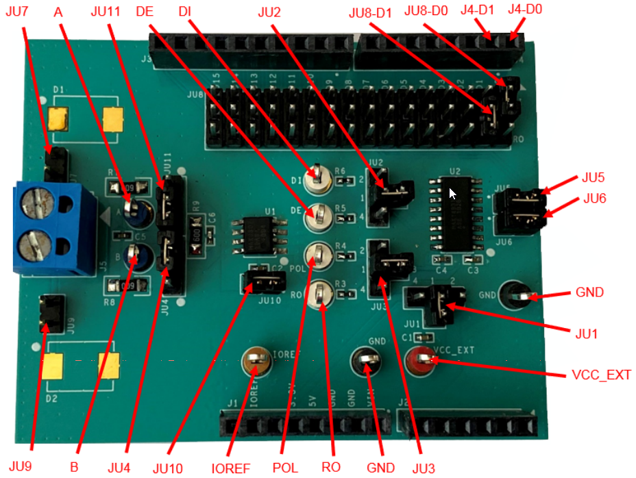 MAX33072ESHLD Shield Evaluation Kit - Analog Devices / Maxim Integrated | Mouser