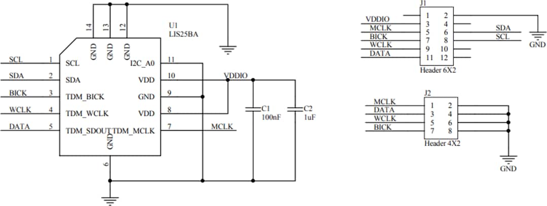 STEVAL-MKI211V1K 3D Accelerometer Sensor Kit - STMicro | Mouser