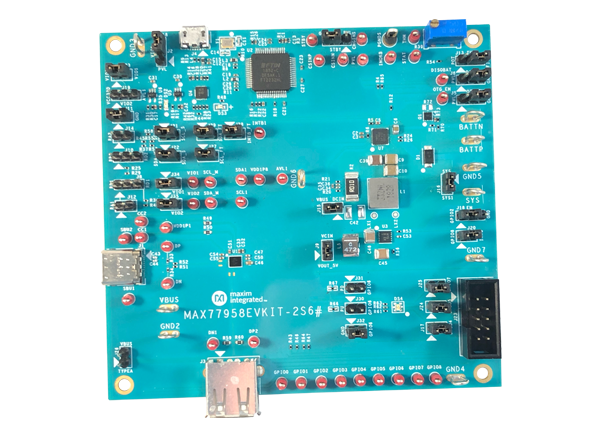 MAX77958EVKIT-3S6 Evaluation Kit - Analog Devices / Maxim Integrated ...