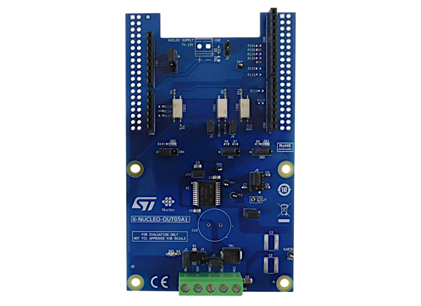 X-NUCLEO-OUT05A1 Expansion Board - STMicro | Mouser