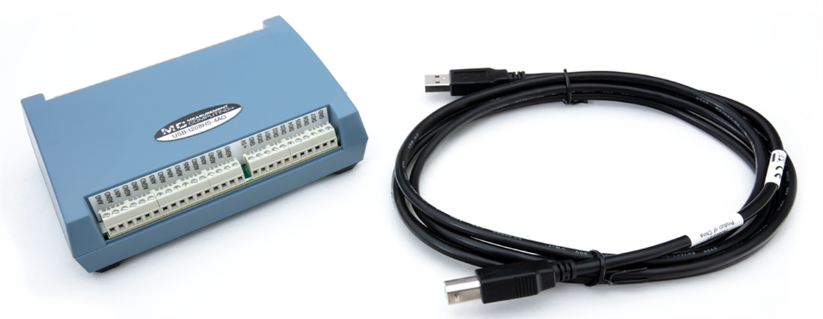 MCC USB-1208HS-4AO High-Speed USB DAQ Device - Digilent | Mouser