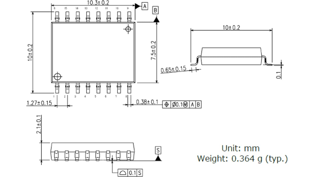TLP5212 IGBT Gate Drive Photocoupler - Toshiba | Mouser