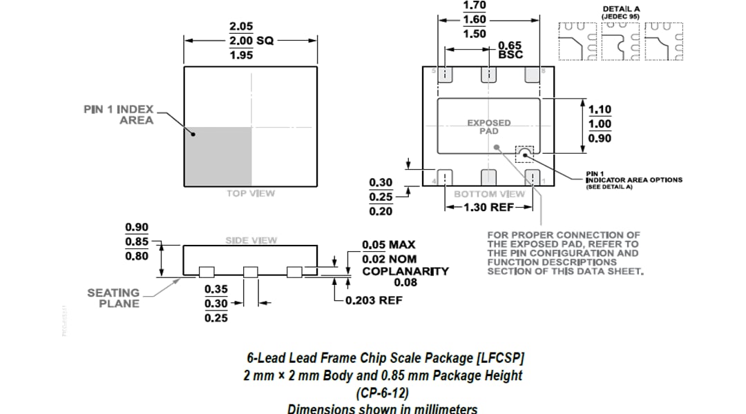ADL8121 GaAs pHEMT MMIC Low Noise Amplifier - ADI | Mouser