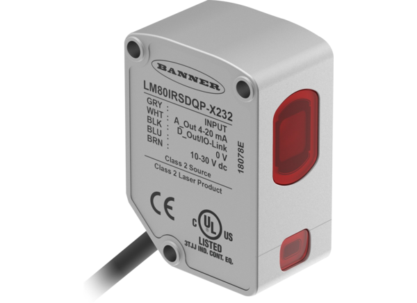 L-GAGE® LM Laser Sensors - Banner Engineering | Mouser