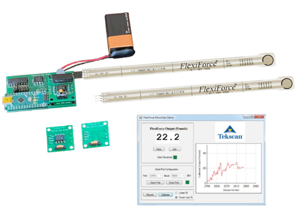 FlexiForce™ Prototyping Kit - Tekscan | Mouser
