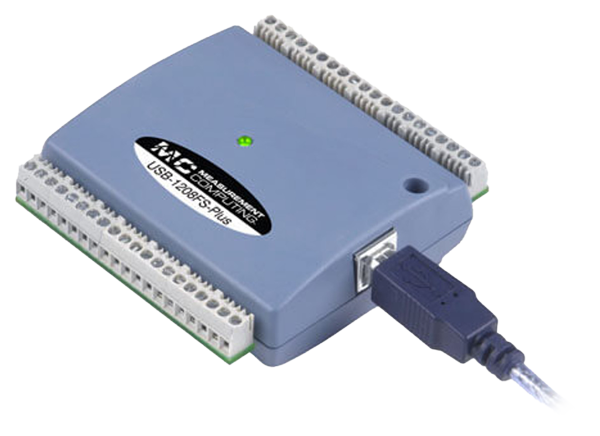 MCC USB-1208LS Multifunction USB DAQ Device - Digilent | Mouser