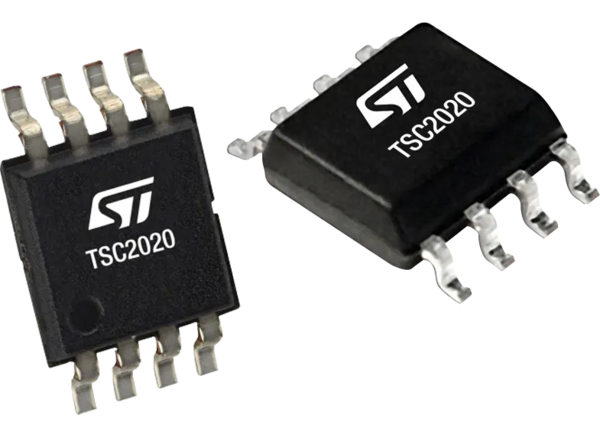 TSC2020 Bidirectional Current Sense Amplifiers - STMicro | Mouser