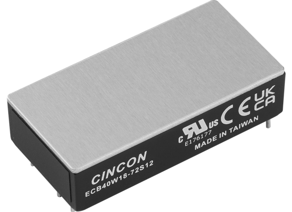 ECB40W18 Isolated DC-DC Converters - Cincon | Mouser