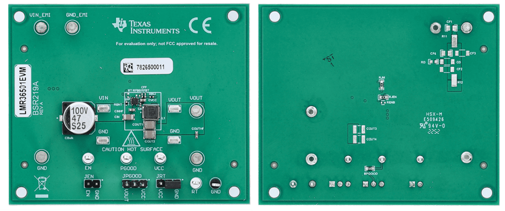 LMR36501EVM Evaluation Module - TI | Mouser