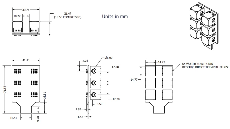 360A DC PTO Narrow Connector - LoadSlammer | Mouser