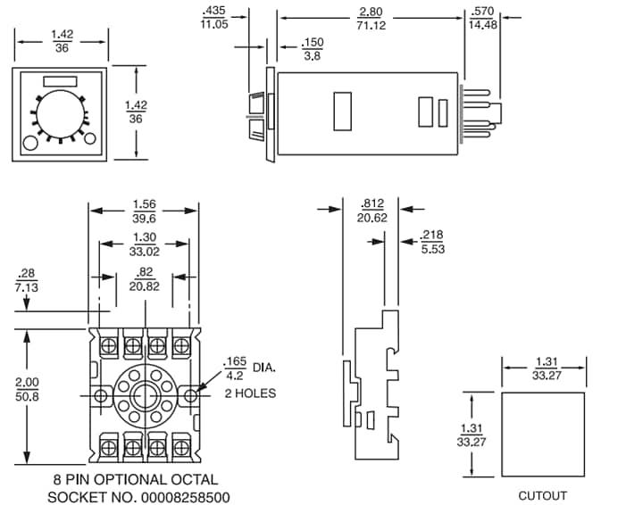 339B Plug-In Adjustable Time Delay Relays - ATC Automatic Timing ...