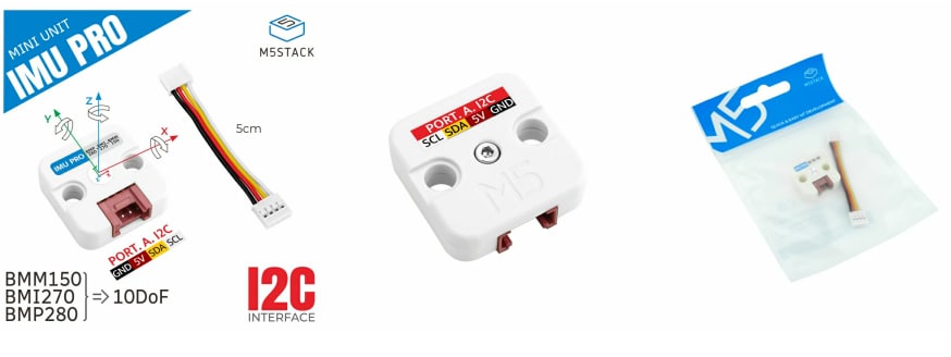 U171 IMU Pro Mini Unit - M5Stack | Mouser