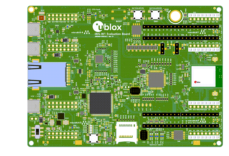 EVK-IRIS-W10 Evaluation Kits - u-blox | Mouser