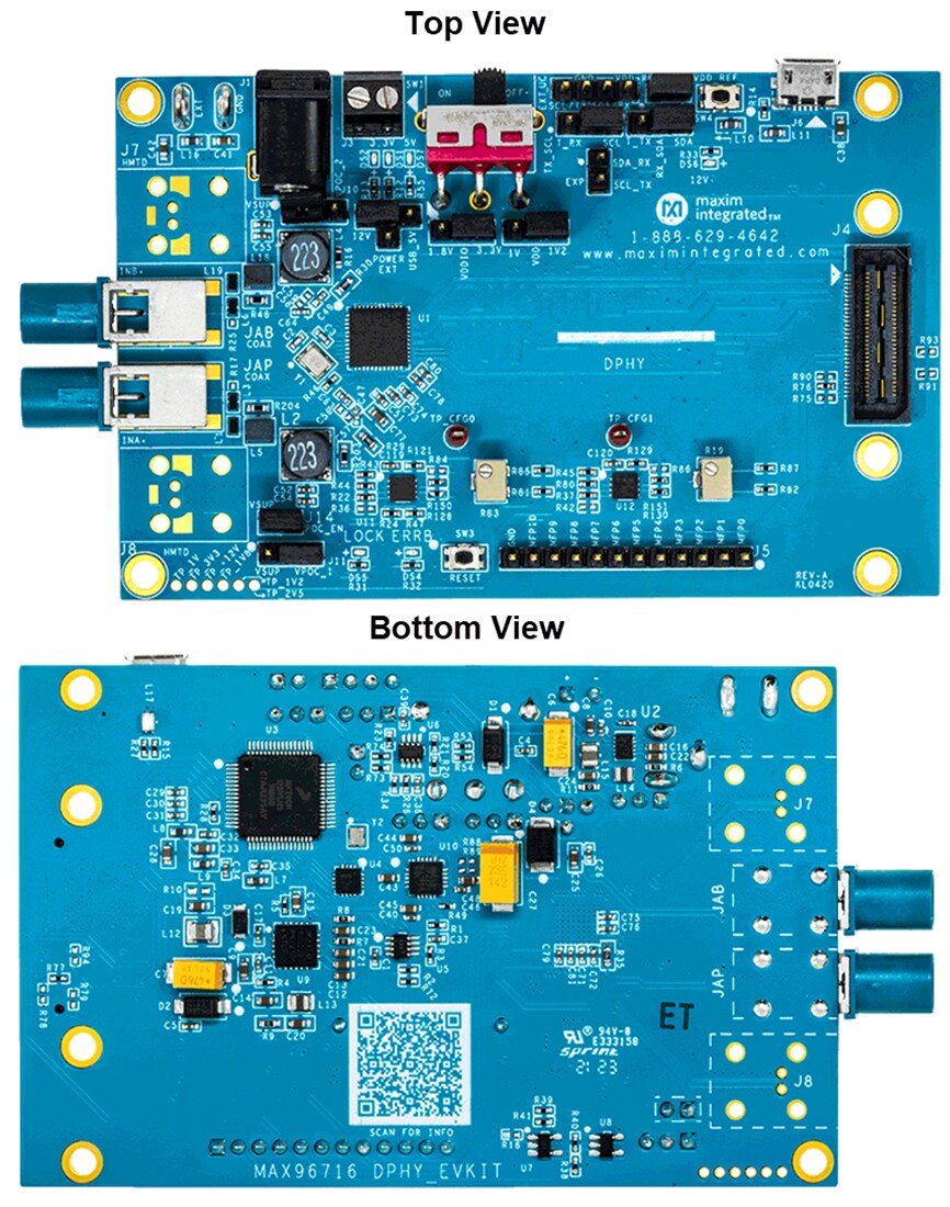 MAX96716xEVKIT Evaluation Kits - Analog Devices / Maxim Integrated | Mouser