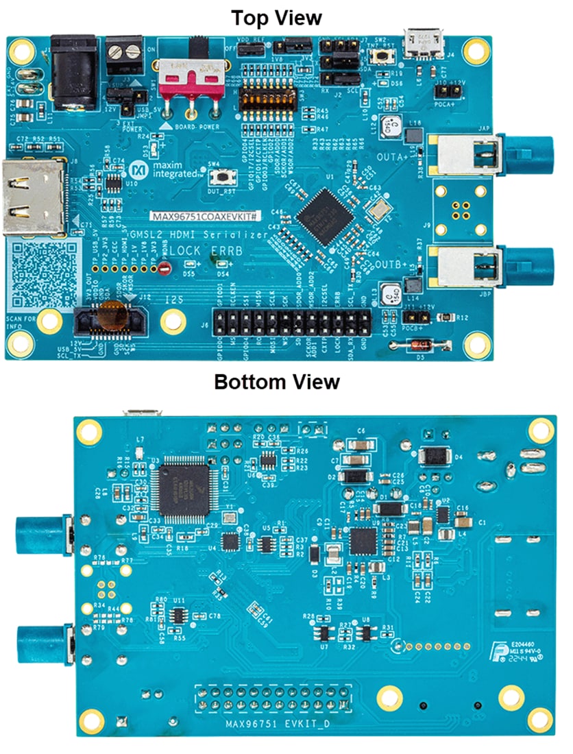 MAX96751xEVKIT Serializer Evaluation Kits - Analog Devices / Maxim Integrated | Mouser