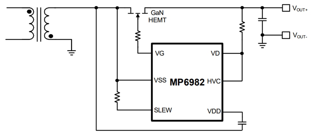 MP6982 Fast Turn-Off Intelligent Rectifier - MPS | Mouser