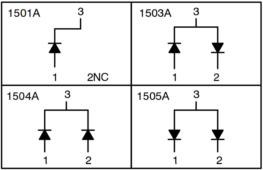 MMBD150xA Small Signal Switch Diodes - onsemi | Mouser